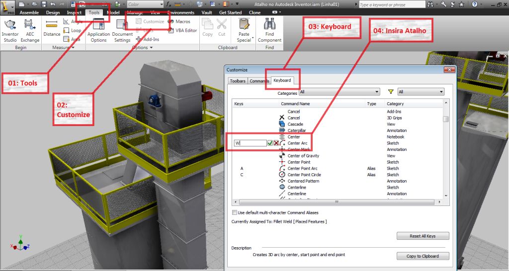 Arquivos Autodesk Inventor » Fábrica do Projeto