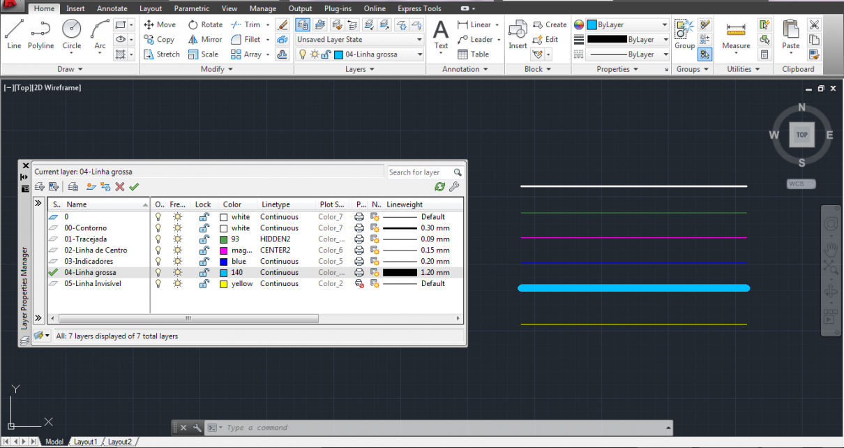 AutoCad: Rotina Lisp para Criação Automática de Layers e Linhas ...